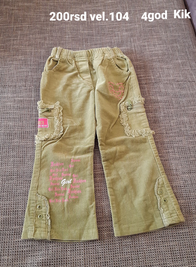 Somot pantalone 150din kik