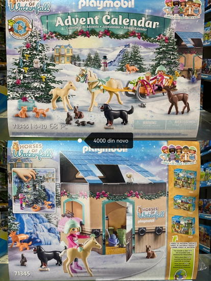 Novogodisnji playmobil