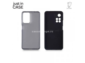 JUST IN CASE 2u1 Extra case MIX paket CRNI za Redmi Note 11 Pro + 5G