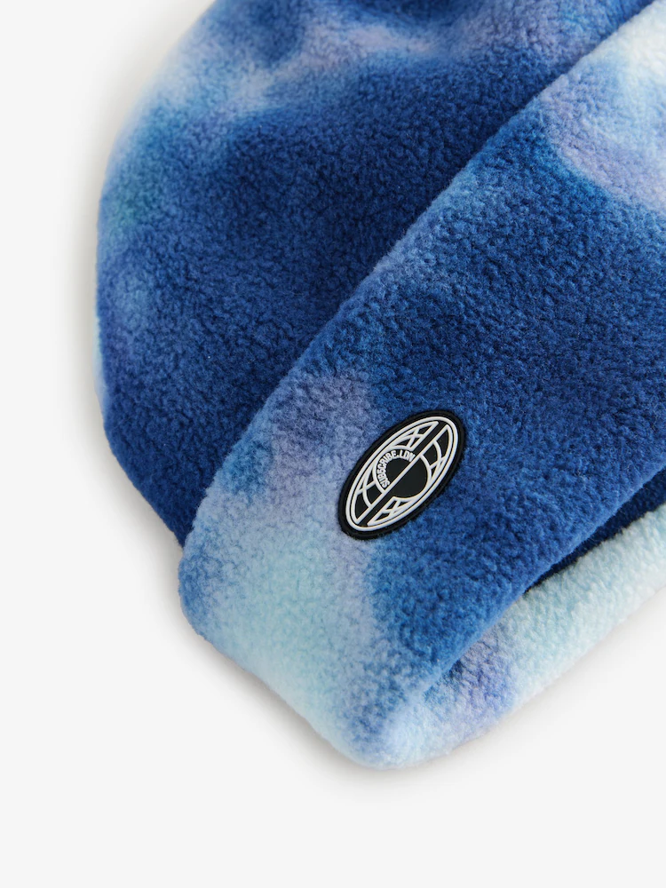 Tie Dye Fleece Beanie Hat (1-16yrs)