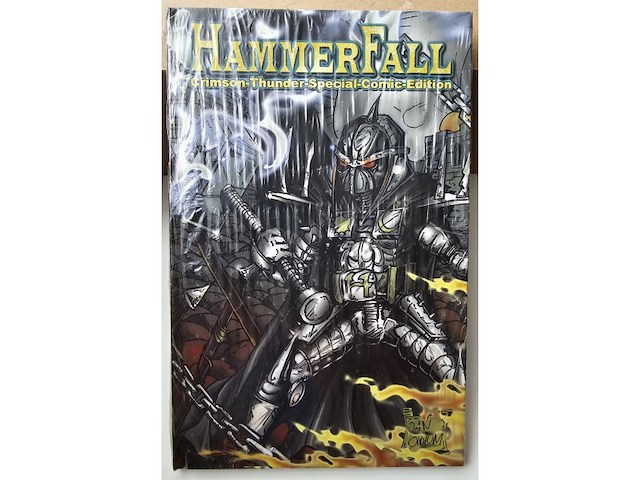 HammerFall Crimson Thunder Special Comic Edition Strip