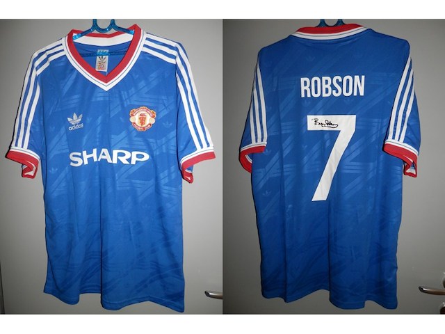 Manchester United dres 1986-87 Robson 7 (Treći dres)