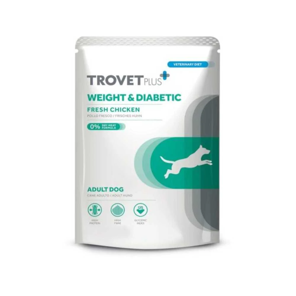 Trovet Plus Weight & Diabetic veterinarska dijeta za pse kesica 300g