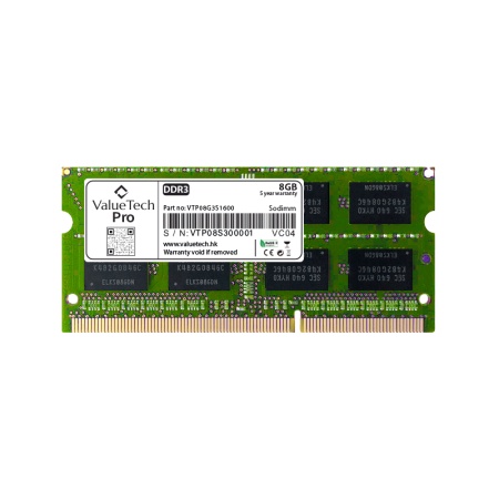 Valuetech sodimm pro Laptop memorija 8GB DDR3 ( 111191 )