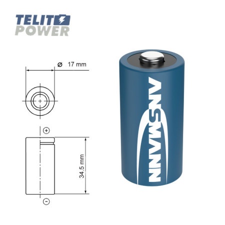 Ansmann CR123A 3V 1375mAh Litijum ( 4453 )