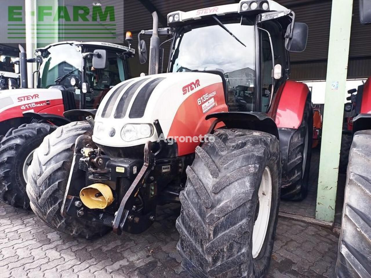 Steyr profi 6135 profimodell traktor točkaš