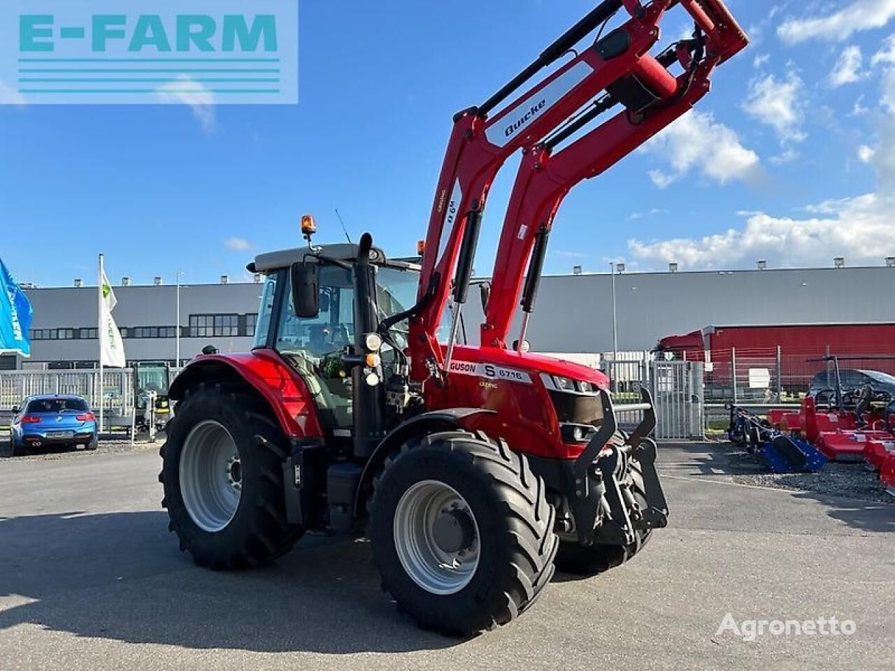 Massey Ferguson 6716 s dyna vt traktor točkaš