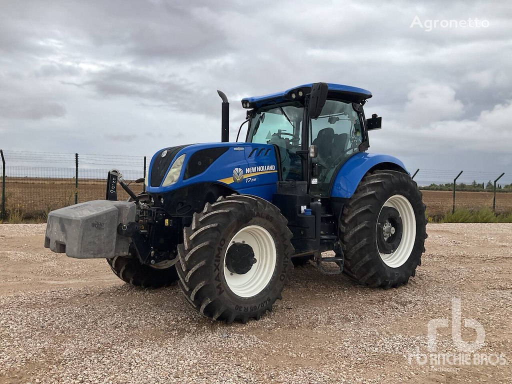 Prodaje se New Holland T7-245 traktor točkaš na aukciji