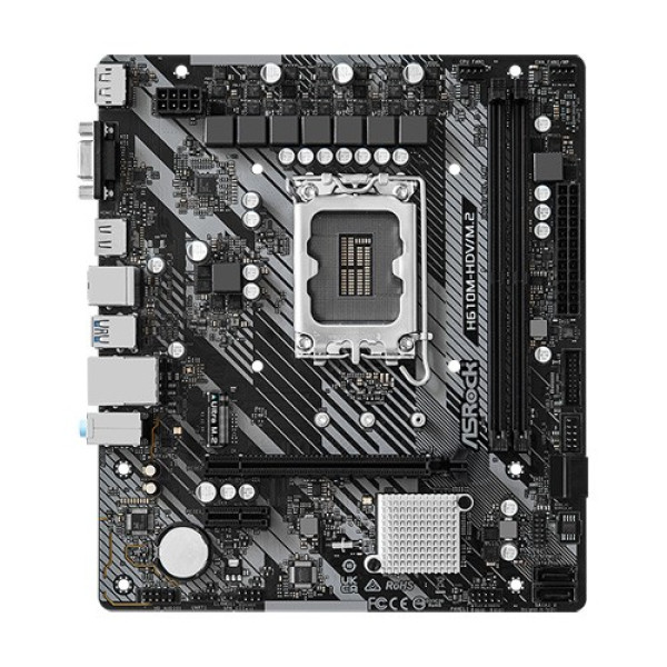 ASROCK Matična ploča ASROCK H610M-HDVM.2 R2.0 LGA1700