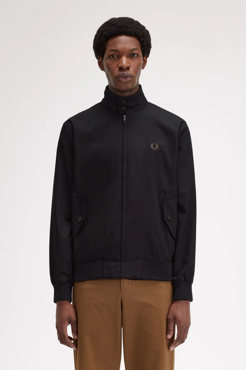 FRED PERRY HARRINGTON JAKNA BLKB