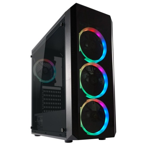 VIP QUAD RGB Gaming računar - Intel Core i5-14400F, B760, GeForce RTX 4060 8GB, 500GB NVME SSD, 16GB DDR5, 703B, 650W Gold PSU, Windows 11 Pro RK