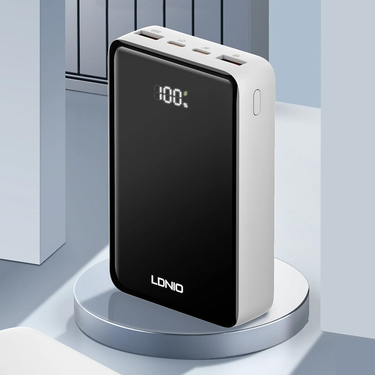 Back up baterija LDNIO PQ22 20000mah, 22.5W wireless, crno bela