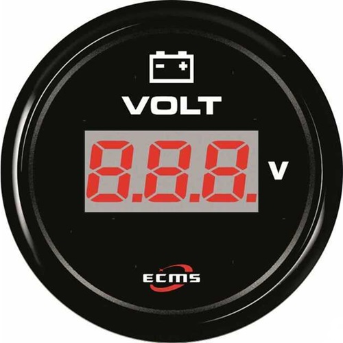 DIGITALNI VOLTMETAR ECMS – ALL BLACK