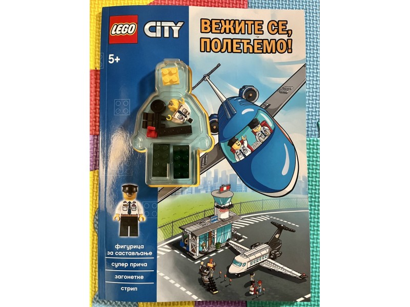 NOVA LEGO knjiga LEGO CITY Vezi se Polecemo i figurca g