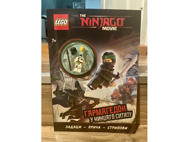 Nova LEGO knjiga NINJAGO MOVIE Garmagedon u Nindzago si