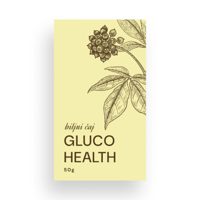 GLUCO HEALTH ČAJ 50G