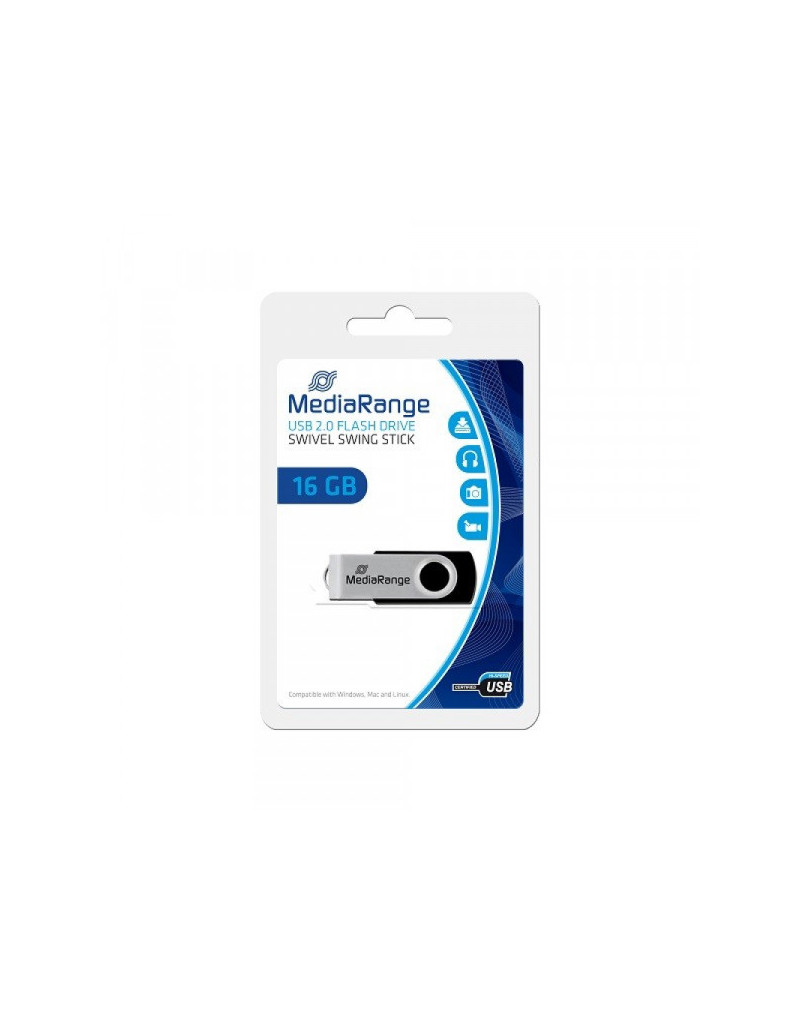 Flash USB 16GB Mediarange 2 0