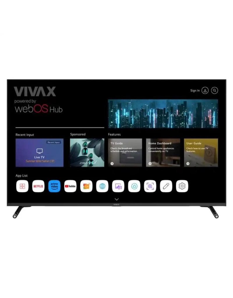 SMART LED TV 55 Vivax 55S60WO 3840x2160/UHD/4K/DVB-T2/S2