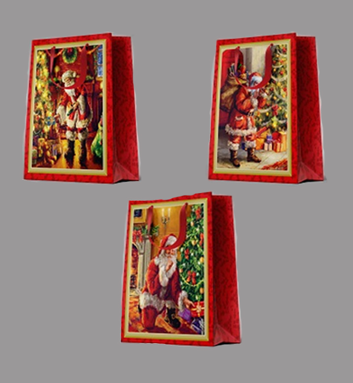 Ukrasne kese SANTA CLAUS & GIFTS J