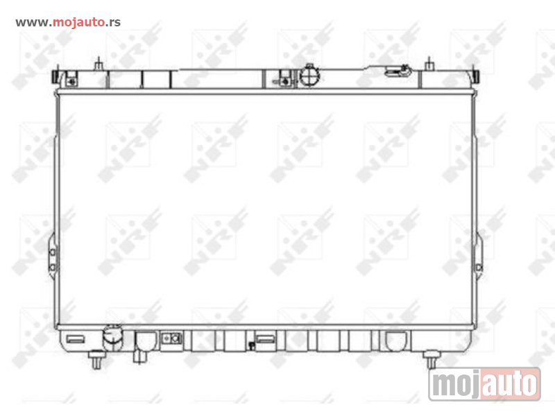 Hyundai Santa Fe 2.0CRDI Manuel Hladnjak Vode 00-05, NOVO