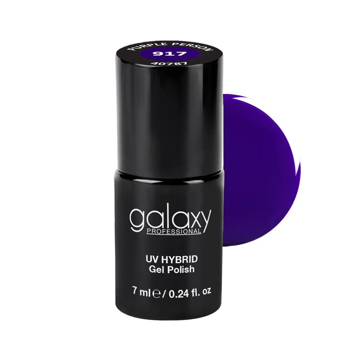 Trajni lak za nokte UV/LED GALAXY Hybrid 7ml Purple Person S917