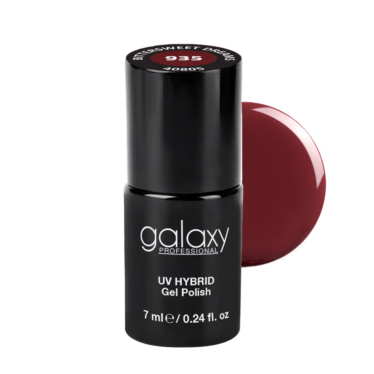 Trajni lak za nokte UV/LED GALAXY Hybrid 7ml Bittersweet Dreams S935