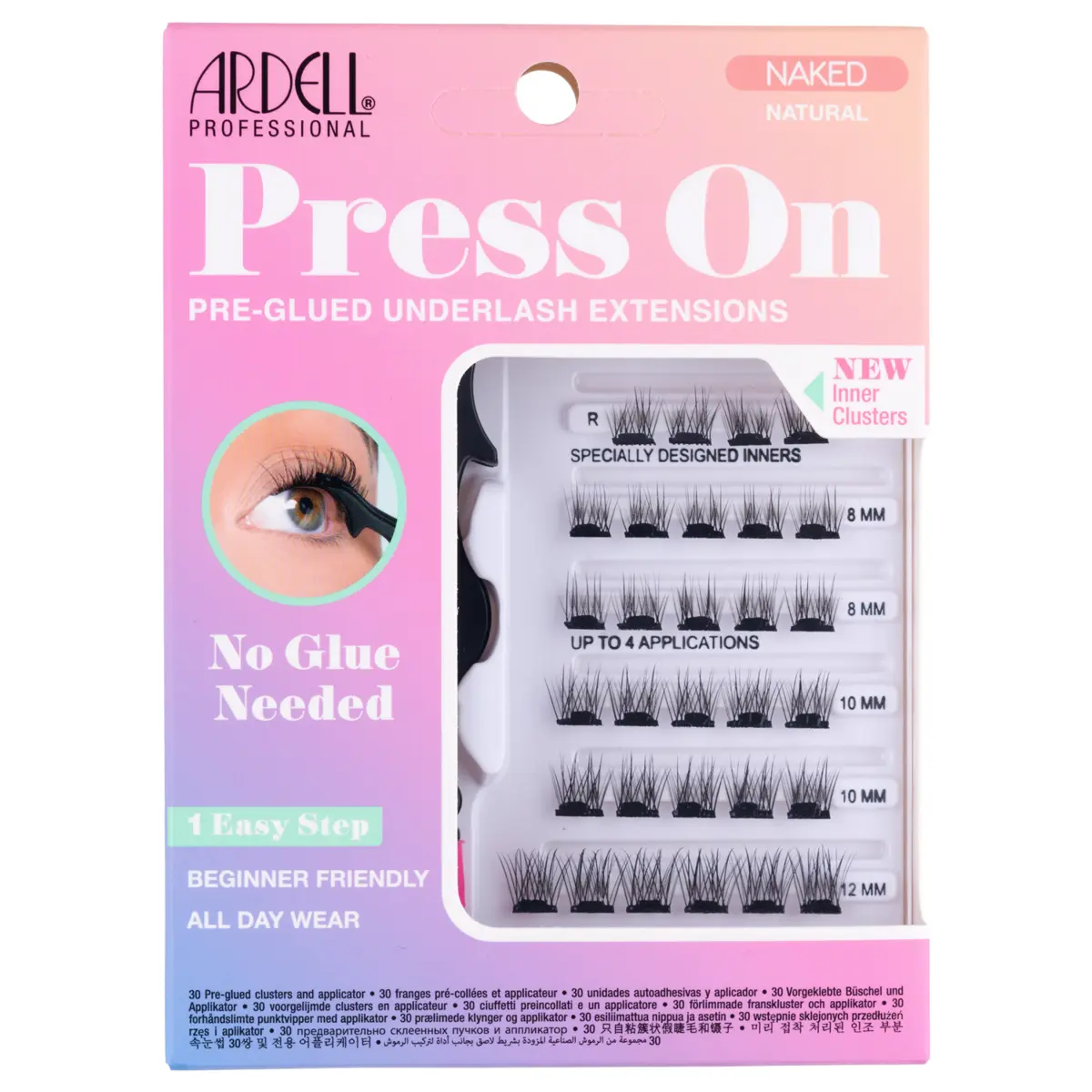 Set Press On trepavica – Naked Natural