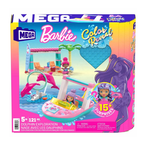 Set mega color Reveal Dolphin Adventure Barbie 54974