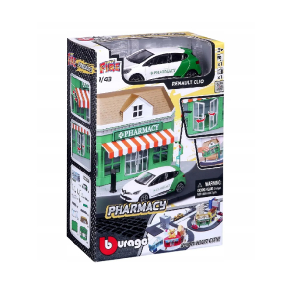 Burago set Street Fire 1:43 315116