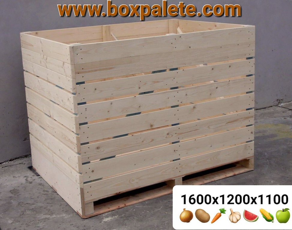 Box Palete 1600x1200x1100