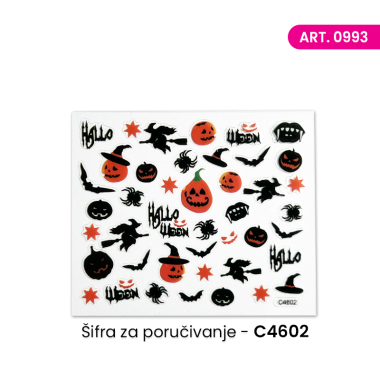 Sličice Halloween Art.993