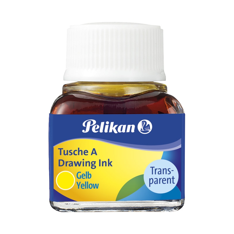 Tuš za crtanje 10ml A 523 5 Pelikan 201541 žuti