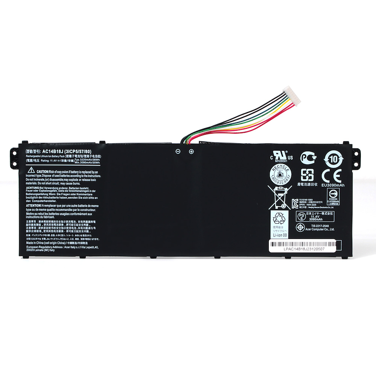 Baterija za Laptop - Acer Aspire ES1-531 AC14B18J 11.1V 3090mAh