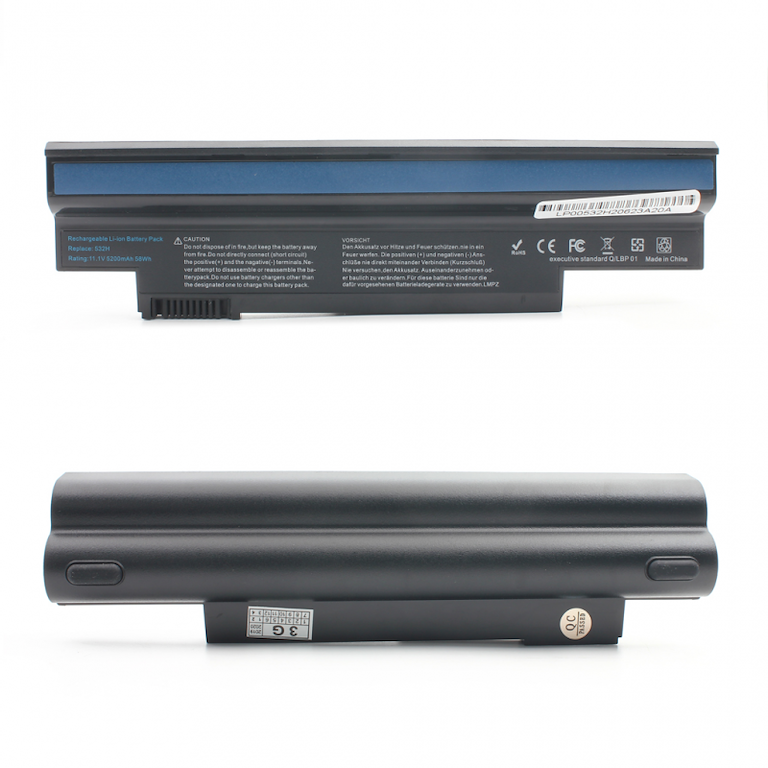 Baterija za Laptop - Acer Aspire One 532H 11.1V 5200mAh crna