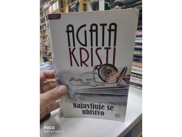 Najavljuje se ubistvo Agata Kristi