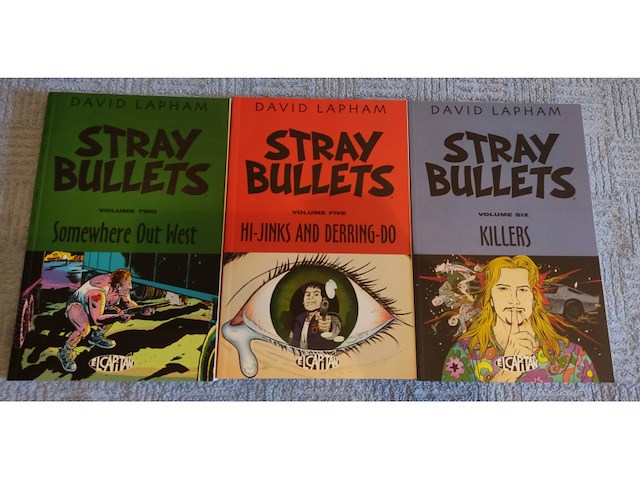 Stray Bullets 2, 5, 6