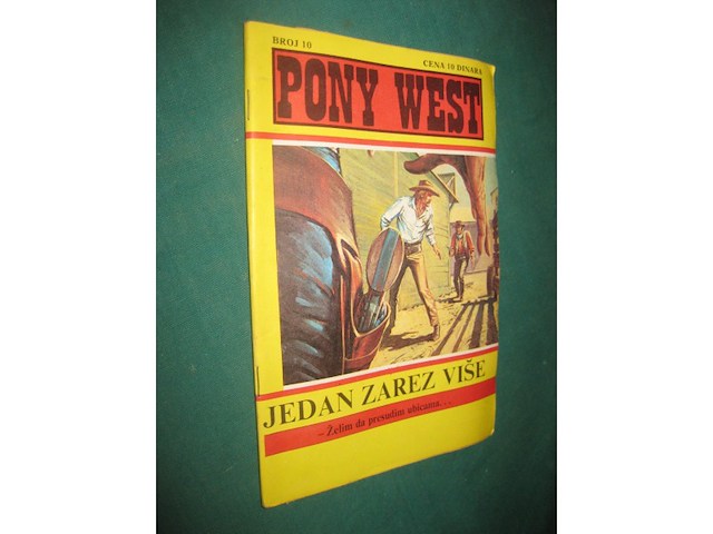 Pony West br.10 - Jedan zarez više