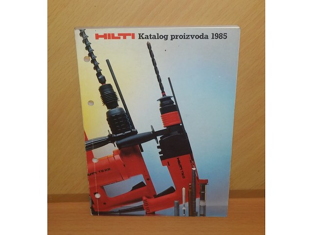 HILTI KATALOG PROIZVODA 1985