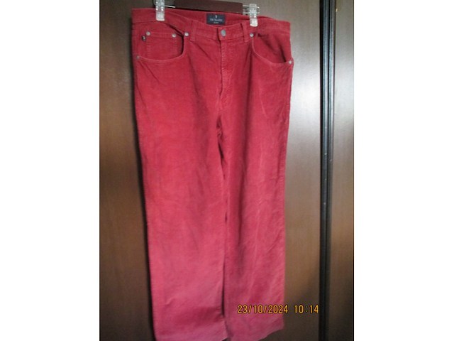 CRVENE SOMOT PANTALONE  TRUSSARDI JEANS  XL XXL