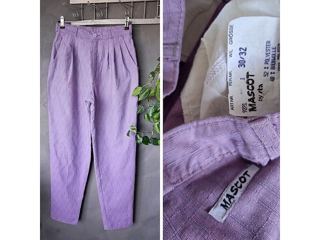 Vintage ljubicaste pantalone M?