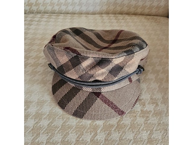 Burberry Wool Classic Check Beret, original