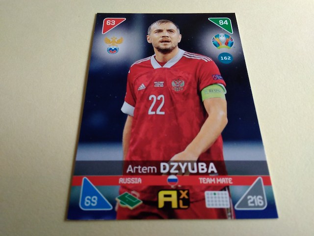 EURO 2020 Kick Off AXL - Base cards Br. 162