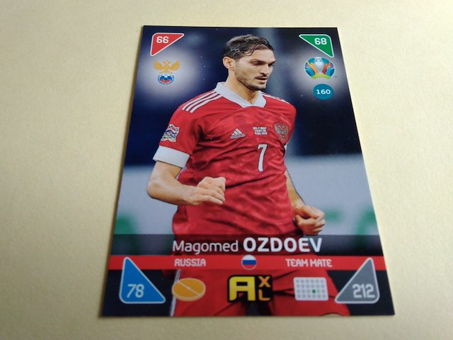 EURO 2020 Kick Off AXL - Base cards Br. 160