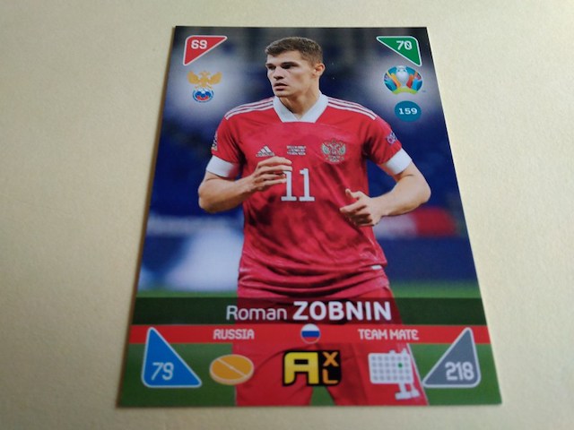 EURO 2020 Kick Off AXL - Base cards Br. 159