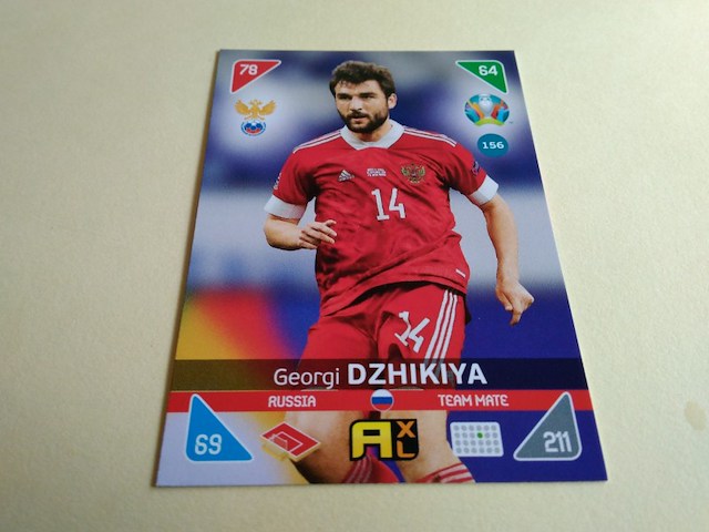 EURO 2020 Kick Off AXL - Base cards Br. 156