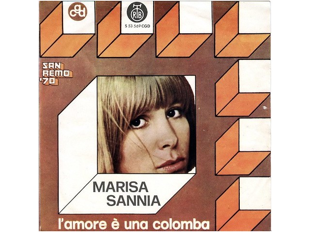 Marisa Sannia – L`Amore È Una Colomba Vinyl, 7`, Single