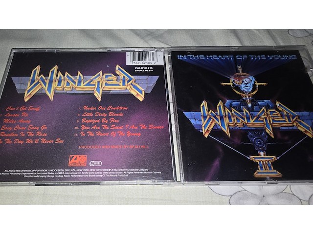 Winger - In the heart of the young , ORIGINAL