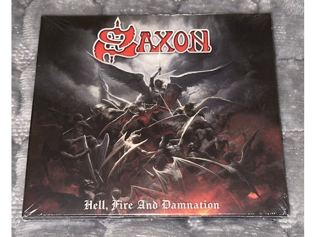 Saxon – Hell, Fire And Damnation (CD), NOVI ALBUM !!!!!