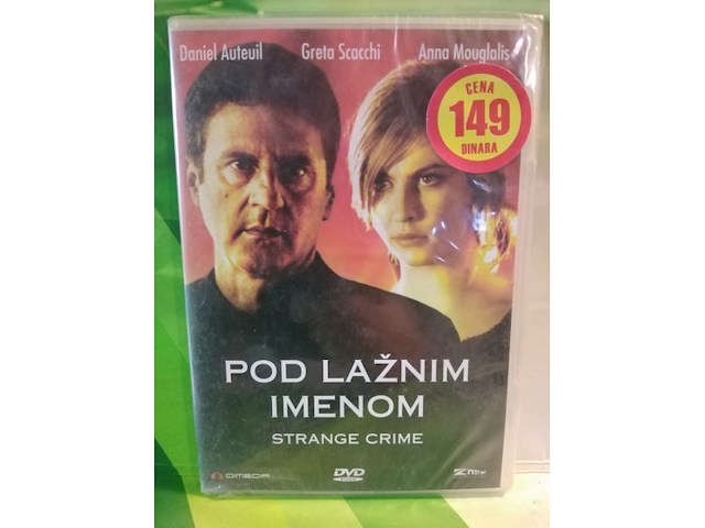 Pod lažnim Imenom - Daniel Auteuil / NOVO / U Celofanu