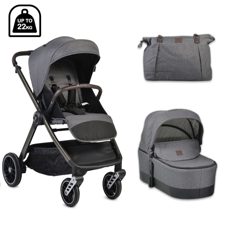 Cangaroo Macan kolica 3u1 Grey i-Size